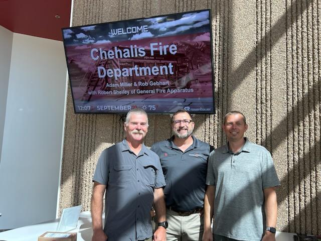 New Ladder Truck | Chehalis WA